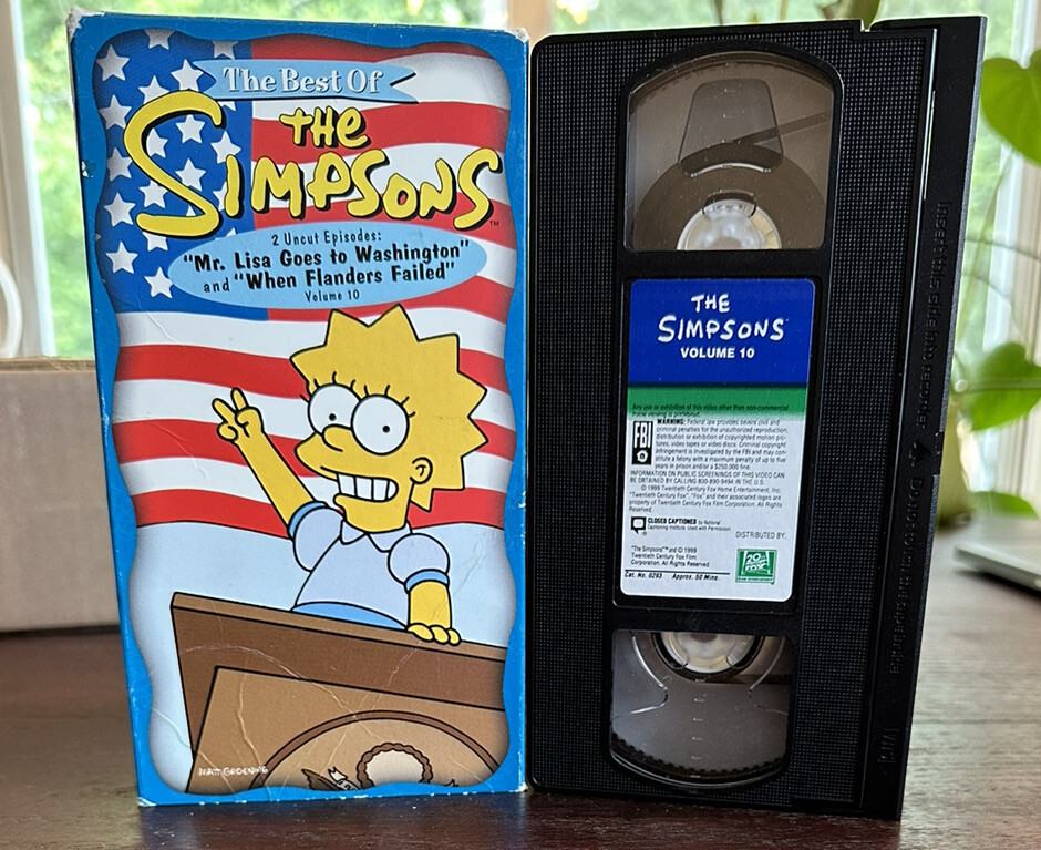 The Best of the Simpsons - V.10 (VHS, 1999) for sale online | eBay
