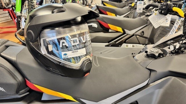 Ski-Doo Advex Sport Radiant Modular Snowmobile Helmet Matte Blk Large ...