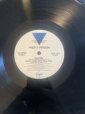 Pretty Poison When I Look Into Your Eyes Nighttime 12" 1988 virgin ...