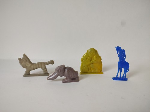 Vintage Cracker Jack miniature mini figure lot giraffe cat monkey | eBay