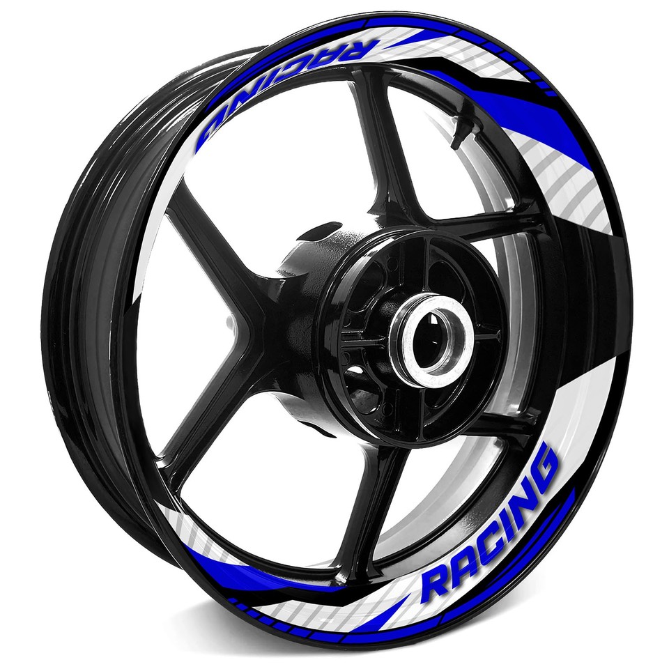 17 Inch S15W Yellow Wheel Rim Stickers For Ninja 050R 18 19 20 21 22 23 ...