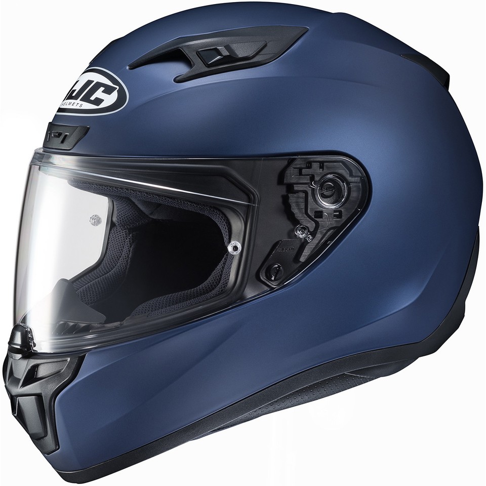 HJC Adult I10+ Street Motorcycle Semi-Flat Metallic Blue 4X-Large ...