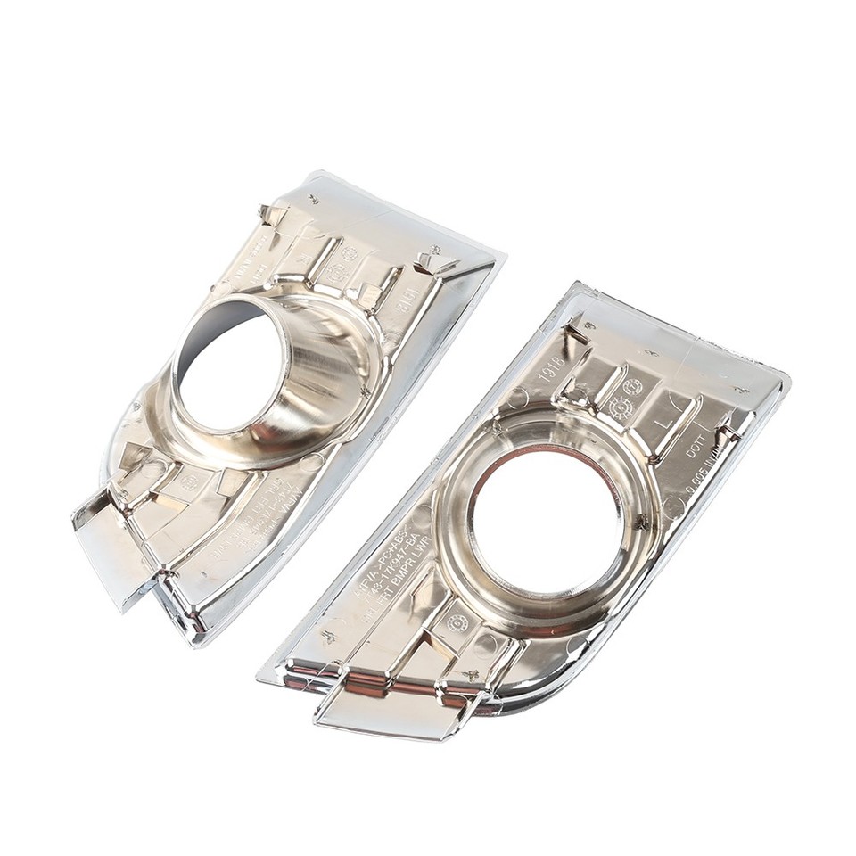 Front Bumper Fog Light Bezel Chrome Left Right For Ford Edge 2007-2010 ...