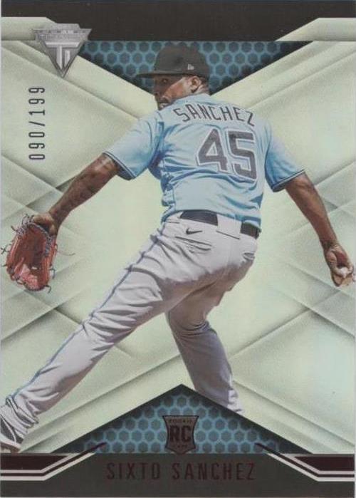 2021 Panini Chronicles - Titanium Sixto Sanchez #12 Red /199 (RC) for ...