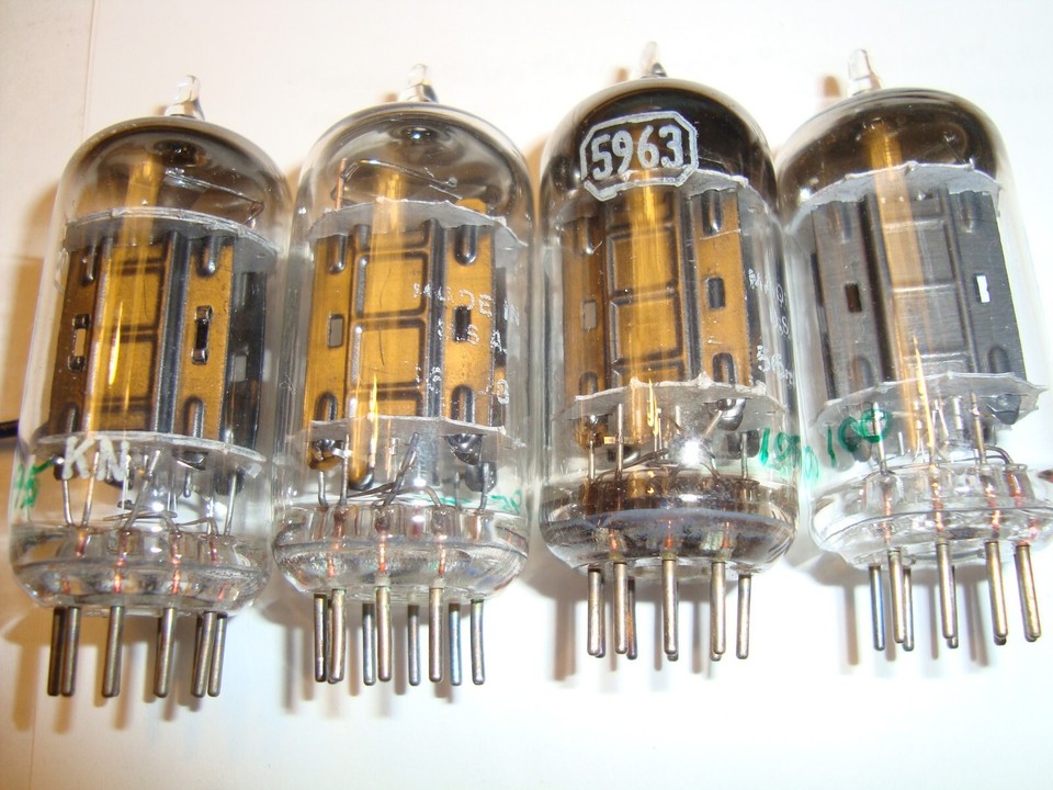 Four Assorted 5963 Tubes, RCA, GE & Other US Brands, All Tested Good | eBay