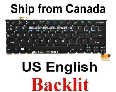 Keyboard for Acer Aspire R13 R7-371 R7-371T R7-371T-71XP NKI1213024 ...