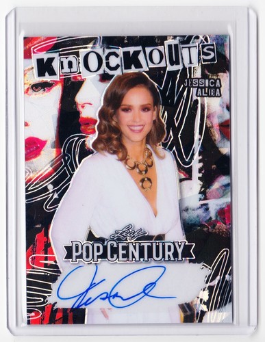 Jessica Alba 2023 Leaf Pop Century Autograph Card # 1/1 !! Black ...