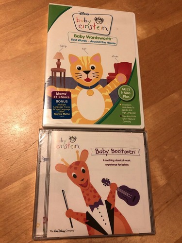 BABY EINSTEIN Wordsworth First Words Around The House DVD NEW ...