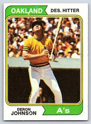 Deron Johnson 1974 Topps #312 - Please see pics for cond. | eBay