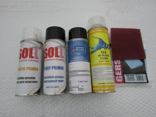 Spray Can Paint Kit For Volkswagen Audi Color L041 Black | eBay