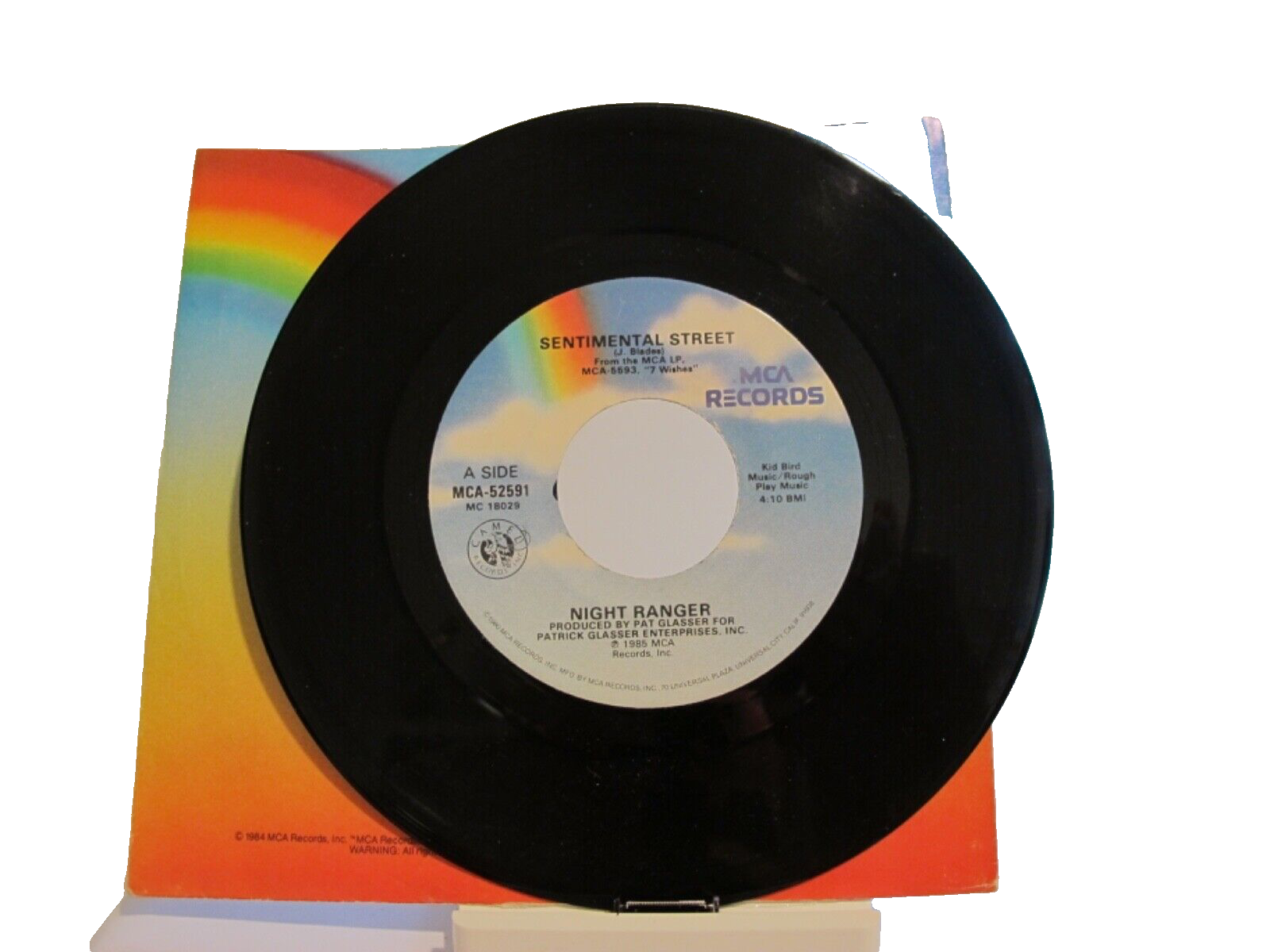 45 RECORD - NIGHT RANGER - SENTIMENTAL STREET | eBay