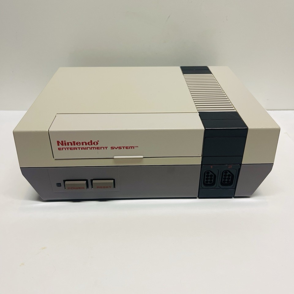 1985 Original NES Nintendo System Console Controller Hookups Super ...