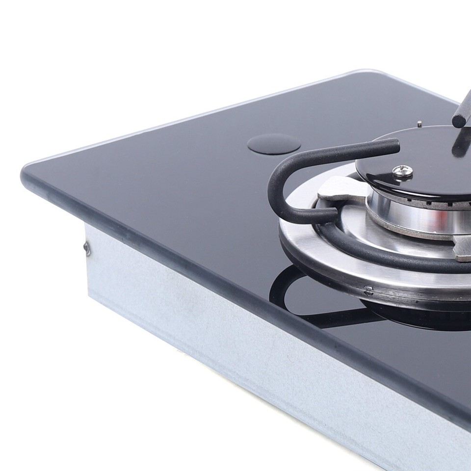 Boat Caravan RV Camper 1 Burner LPG Gas Stove Hob Tempered Glass ...