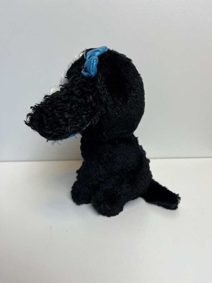 Ty Beanie Boos Tracey the Dog 6" / 15cm 2016 TySilk Beanie Boo Soft Toy ...