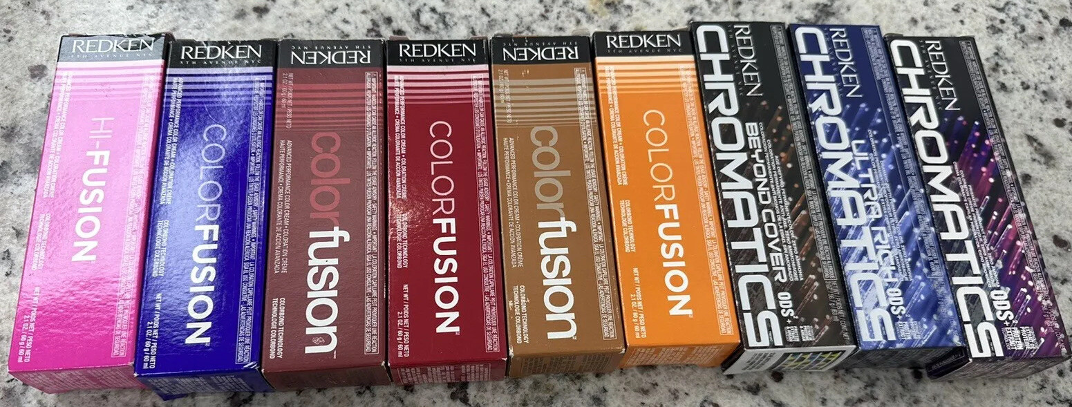 Redken Color / Cover Fusion / CHROMATICS/BEYOND COVER/ ULTRA RICH ...