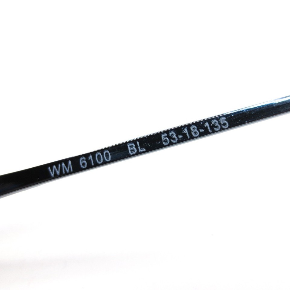WM 6100 BL Blue Womens Oval Full Rim Eyeglasses Frame 53-18-135 | eBay