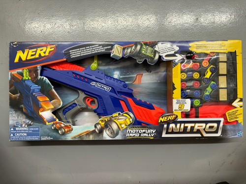 Nerf Gun Nitro MotorFury Rapid Rally Gun Nerf Toy Launcher Gun. SIB New ...