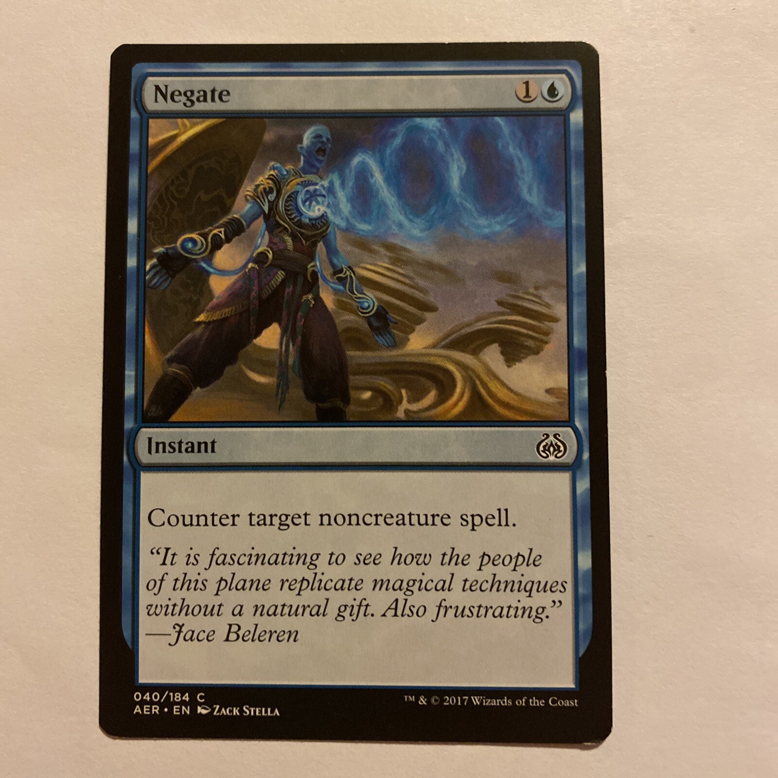 MTG Negate Aether Revolt 040/184 Regular Common | eBay