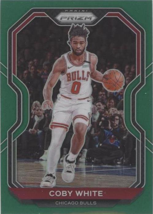 2020-21 Panini Prizm - Coby White #3 Green Prizm for sale online | eBay