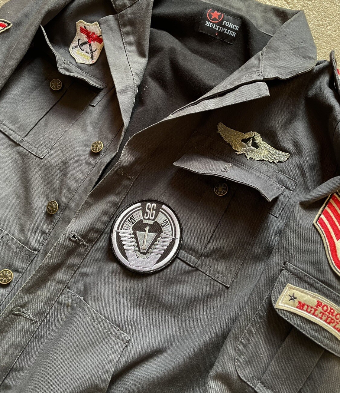 Force Multiplier Marine Military Style Bomber Jacket … - Gem