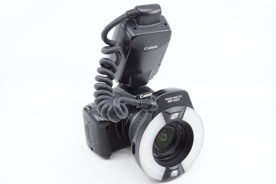 CANON MACRO RING LITE MR-14EX FLASH FOR CANON DSLR **TECHNICIAN TESTED ...
