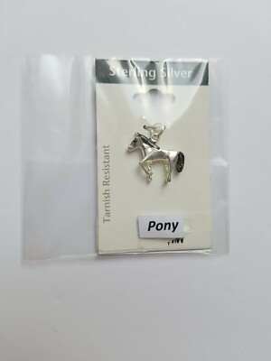 High Quality Sterling silver Pony Pendant | eBay