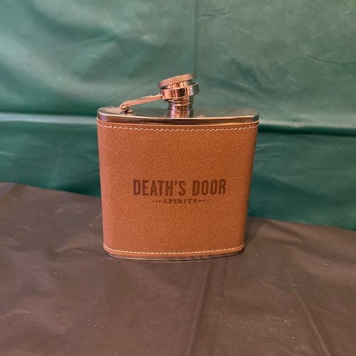 Death's Door Spirits Stainless Steel Flask 6oz | eBay