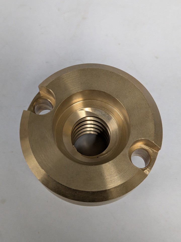 Acme Threaded Rod 3/4" with flange nut, Right-Hand Thread, 5TPI, 1215 ...