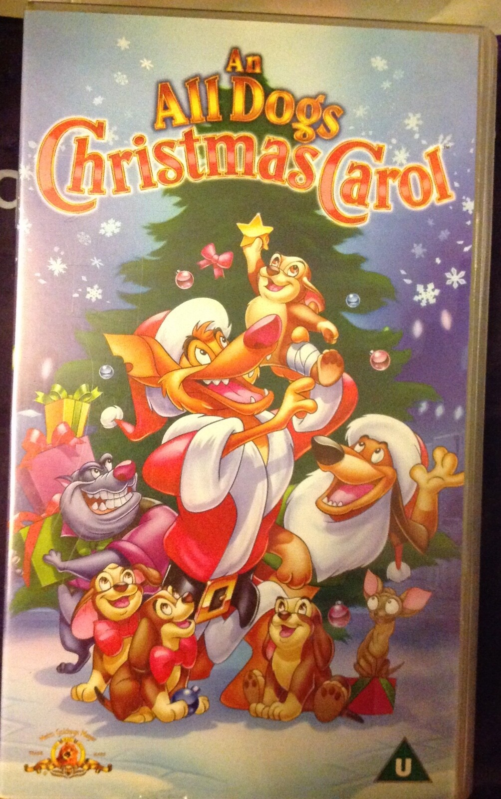 All+Dogs+Christmas+Carol+Movie+VHS+Video+Tape+1990s+Children%E2%80%99s ...