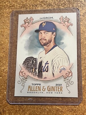 2021 Topps Baseball Allen & Ginter # 90 Jacob deGrom | eBay