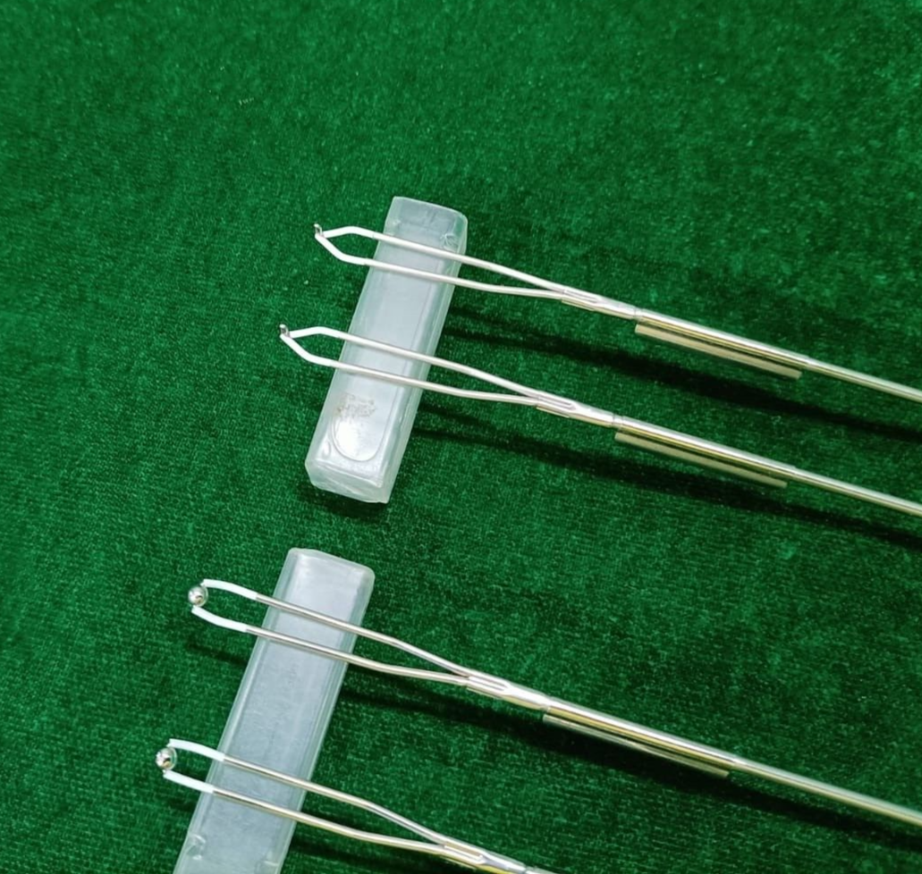 6pc Hysteroscopy Loop Electrode 2.9mm Single Stem Reusable Surgical ...