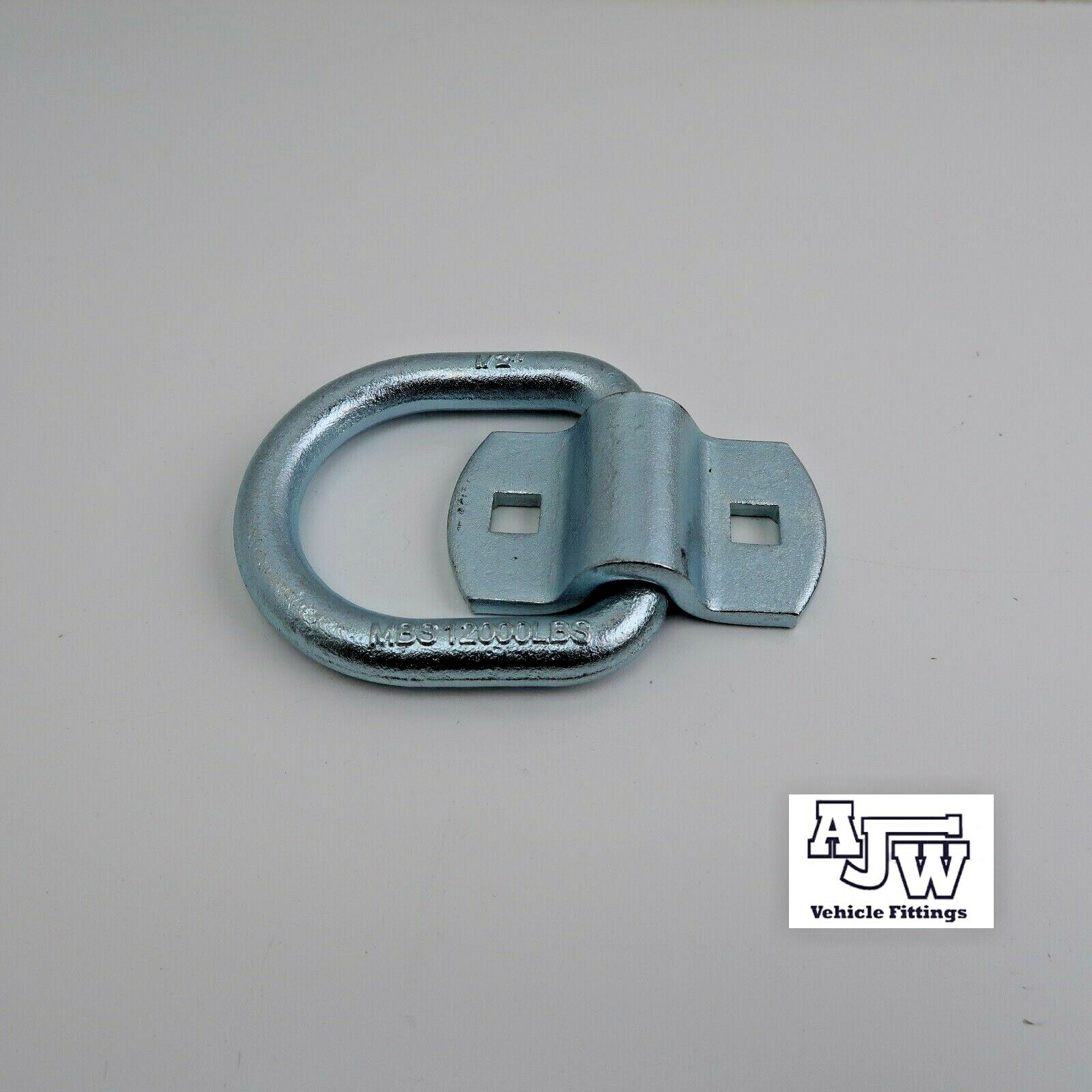 2 x 'D' Lashing Ring and Cleat 1500KG Bolt On ZP Trailer Recovery Van ...