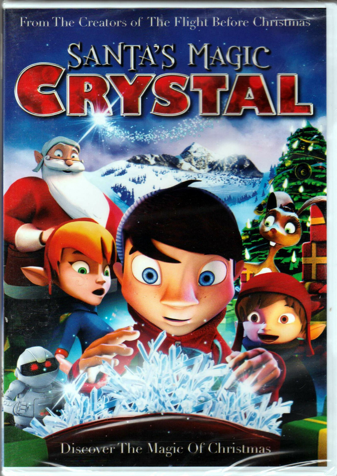 SANTAS MAGIC CRYSTAL on a DVD of The CHRISTMAS Holiday ANIMATED Kids ...