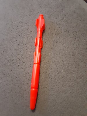 GI JOE COBRA EARTHQUAKE MISSILE ACCESSORY PART HASBRO 1992 Orange ...