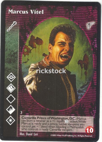 Marcus Vitel x1 Ventrue KMW VTES Jyhad | eBay