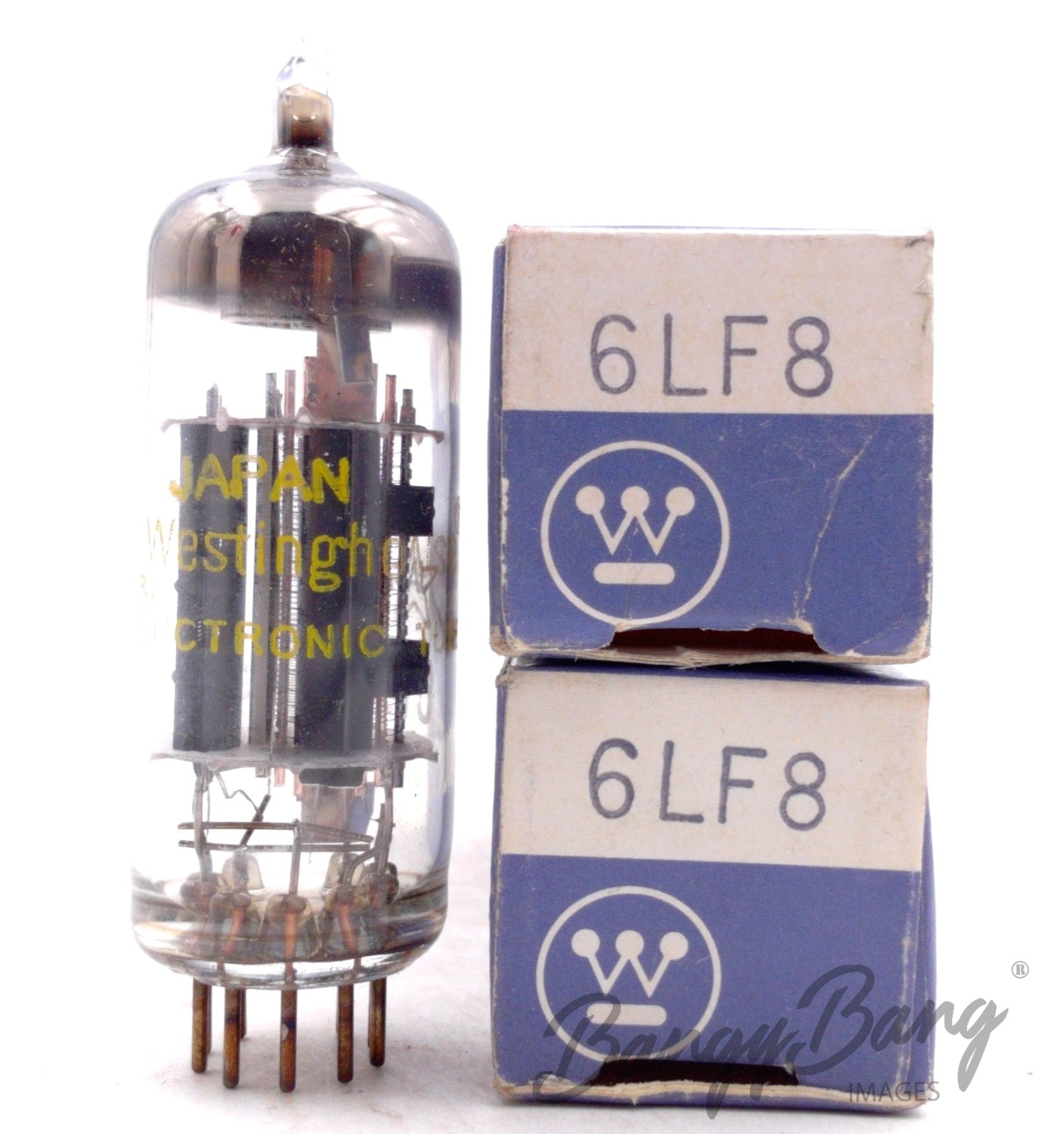 2 Westinghouse 6LF8 Triode Pentode Video Amplifier TV Audio Vacuum Tube ...