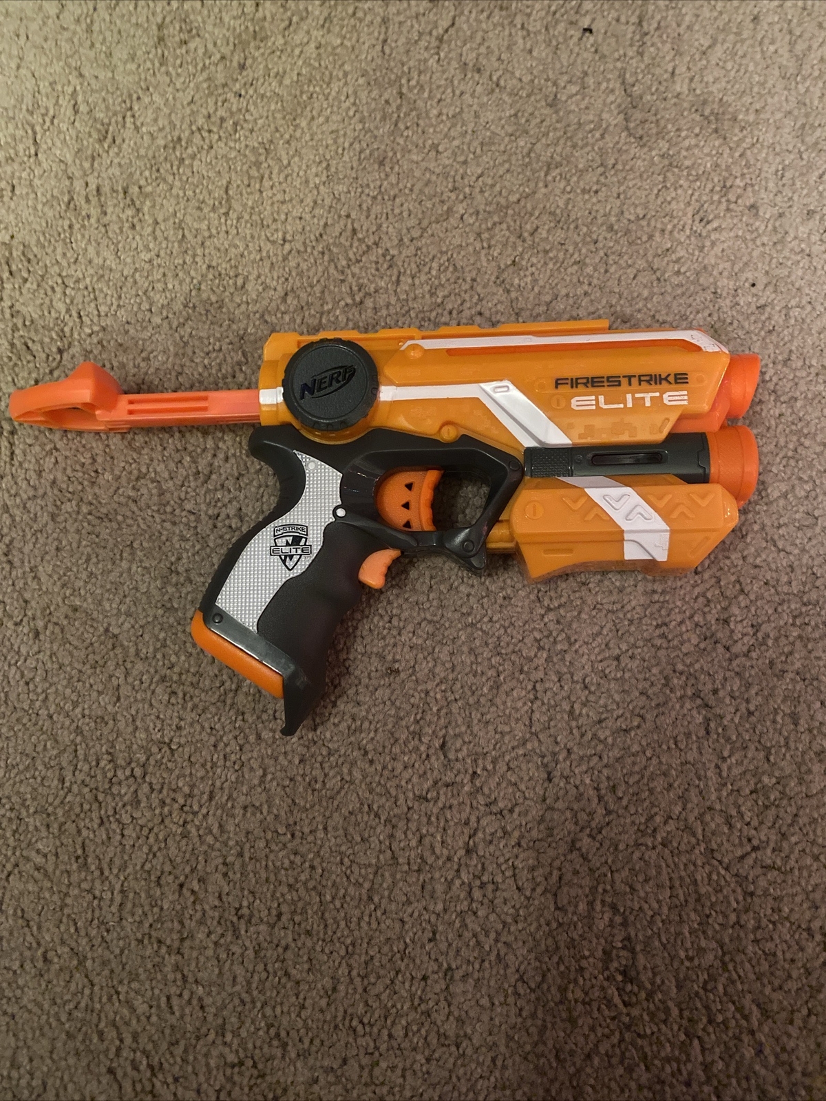 Nerf Firestrike Elite Pistol With Red Laser To Aim | eBay