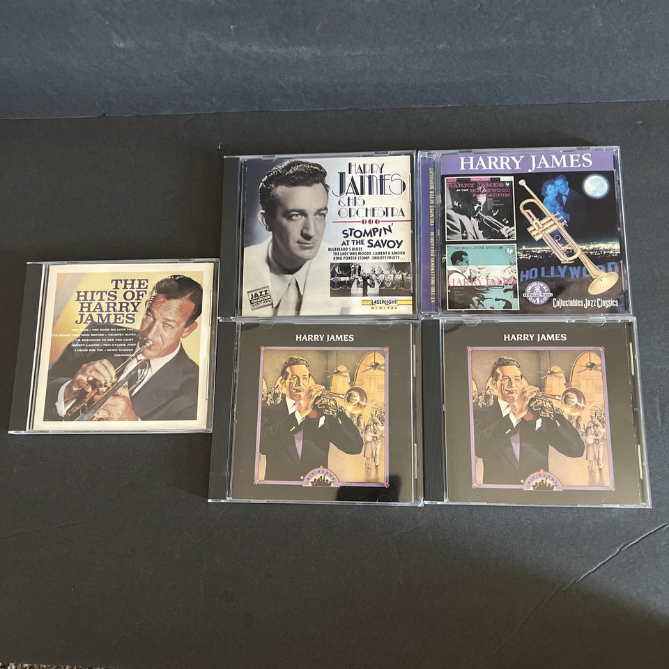 Harry James Jazz Pop Big Band CD Albums - Job Lot - Bundle - 9 CDs ...