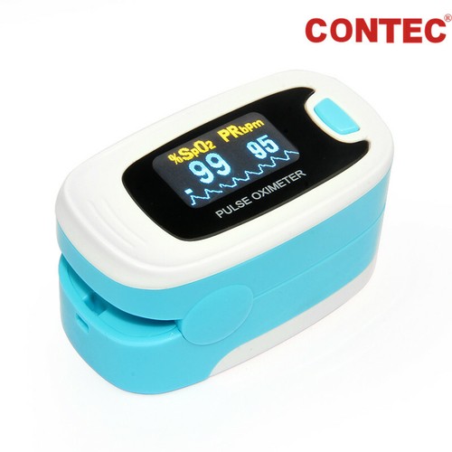 Color Finger tip Pulse Oximeter Blood Oxygen Monitor Heart Rate SpO2 PR ...
