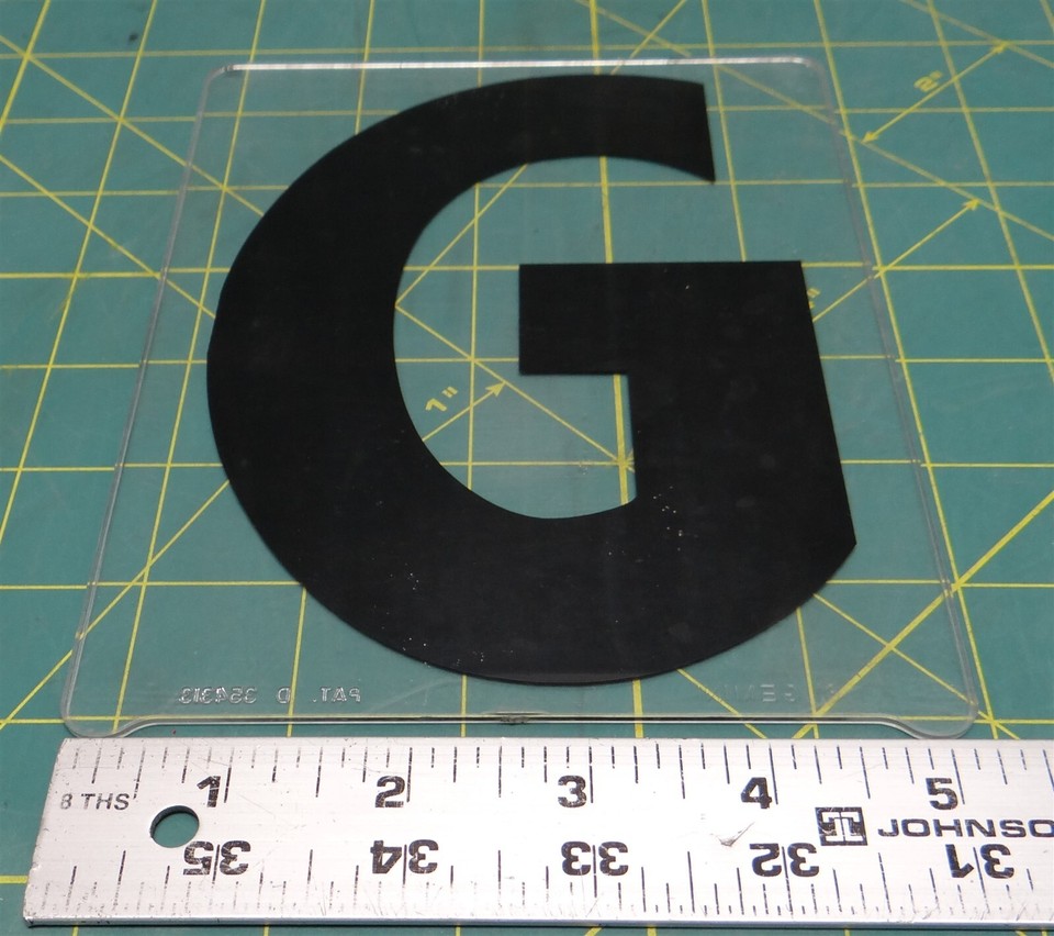 (G) 7" x 5" Acrylic Wagner Zip-Change Marquee Sign Changeable Letter | eBay