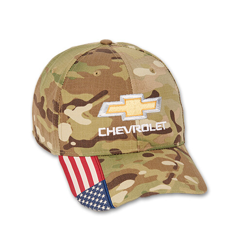 CHEVROLET Bowtie Camo Base Ball CAP HAT Many Camouflage Options To Pick ...