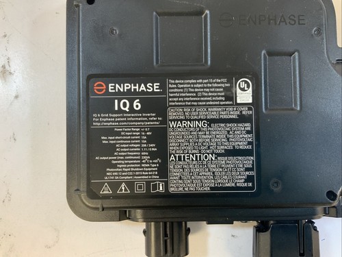 Enphase IQ6 Grid Tie Solar Micro Inverter IQ6-60-2-US PPT-1 | eBay