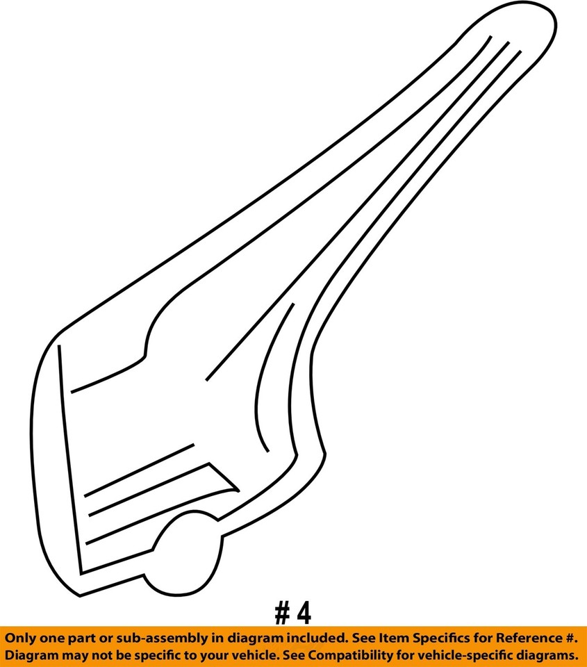 GM OEM 09-17 Traverse Cowl Cowl-Side Extn 22956656 | eBay