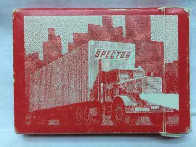 Vintage Spector Trucking Playing Cards By Gemaco Made in USA Freight ...