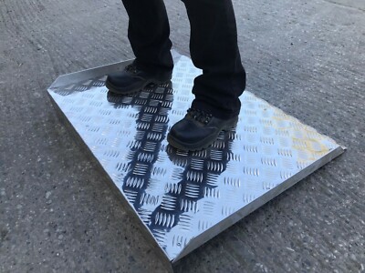 X 2mm REINFORCED Anti Slip Disabled Wheelchair RAMP Strong Lightweight ...