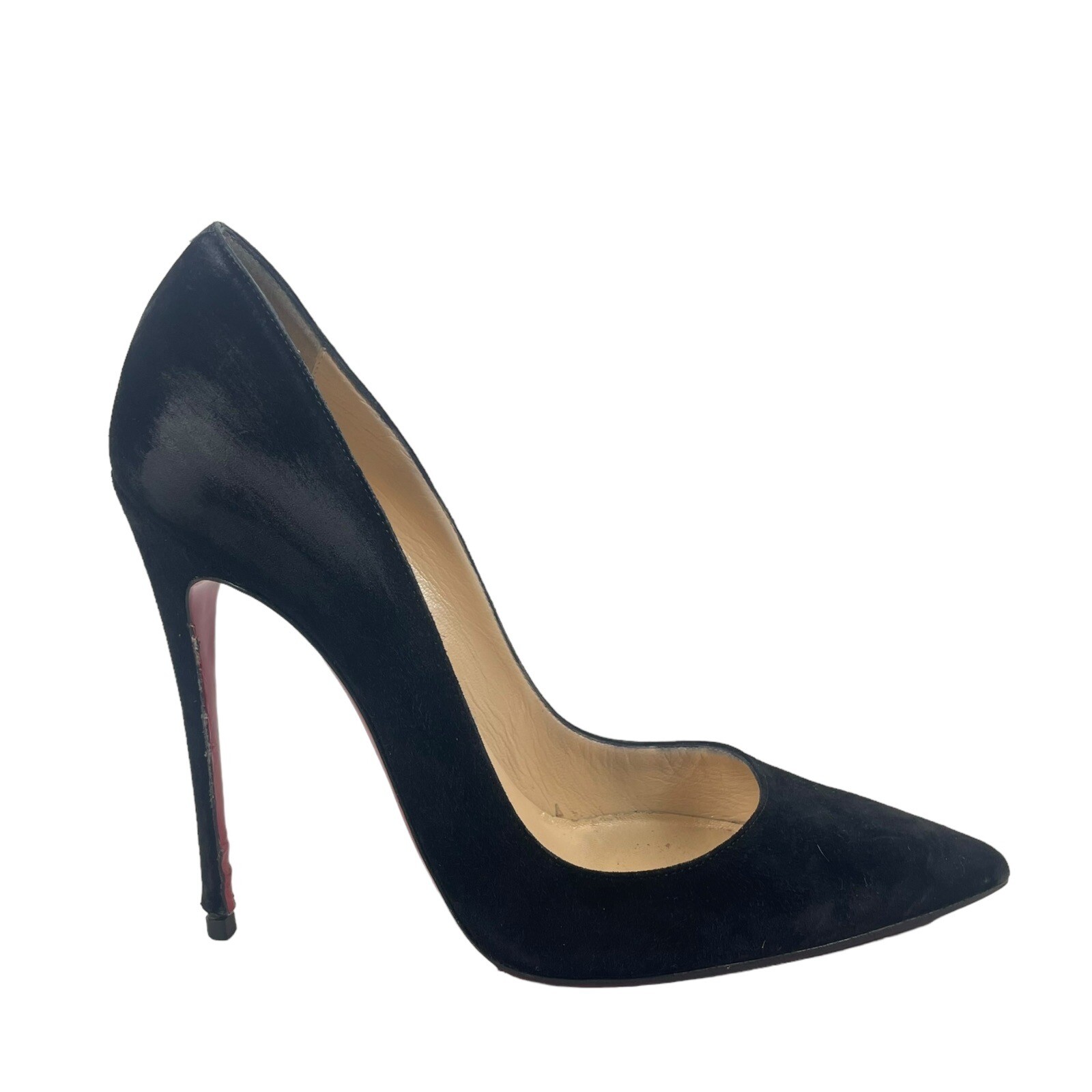 Christian Louboutin So Kate 120 Suede Pointed Toe Pum… - Gem