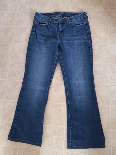 Levis Slender Boot Cut 526 Jeans Women's Size 14Blue Denim Pocket Flap ...