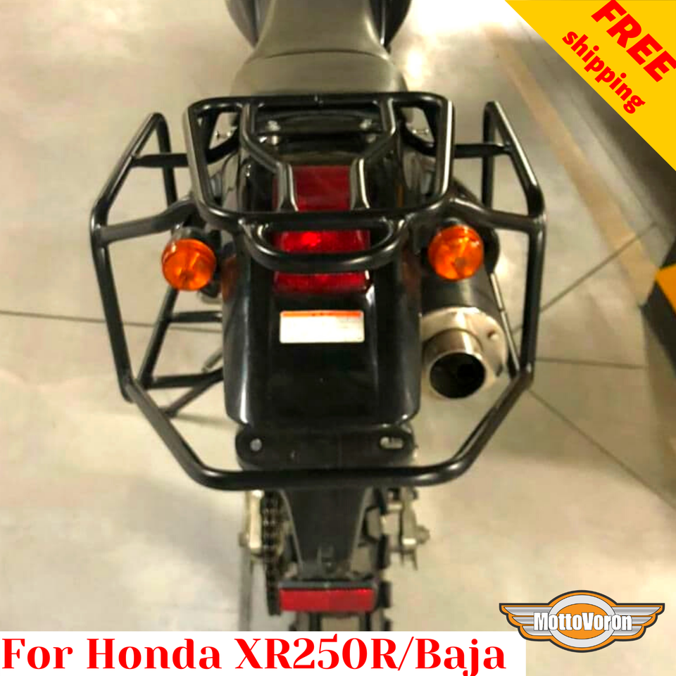 For Honda XR250R Rack luggage system XR 250 Baja Pannier rack XR250 ...