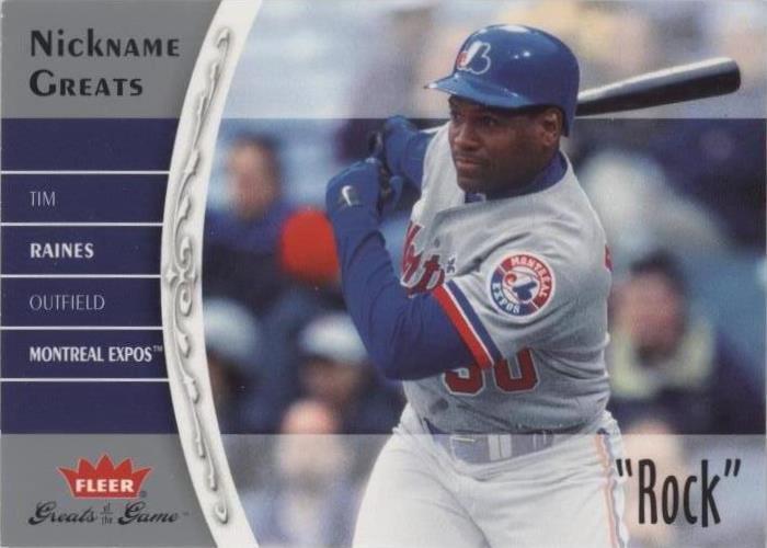 2006 Fleer Greats of the Game - Tim Raines #NG-TR for sale | eBay
