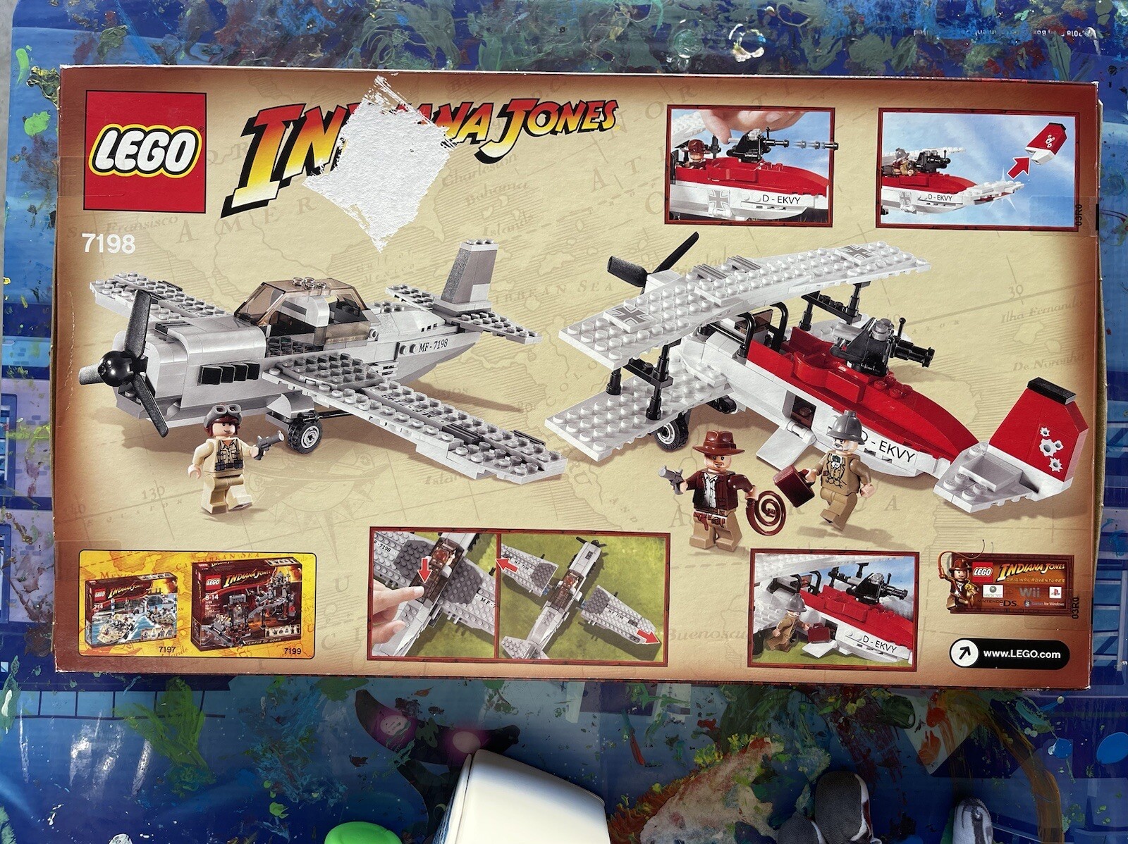 Lego Indiana Jones 7198 Fighter Plane Attack NIB | eBay